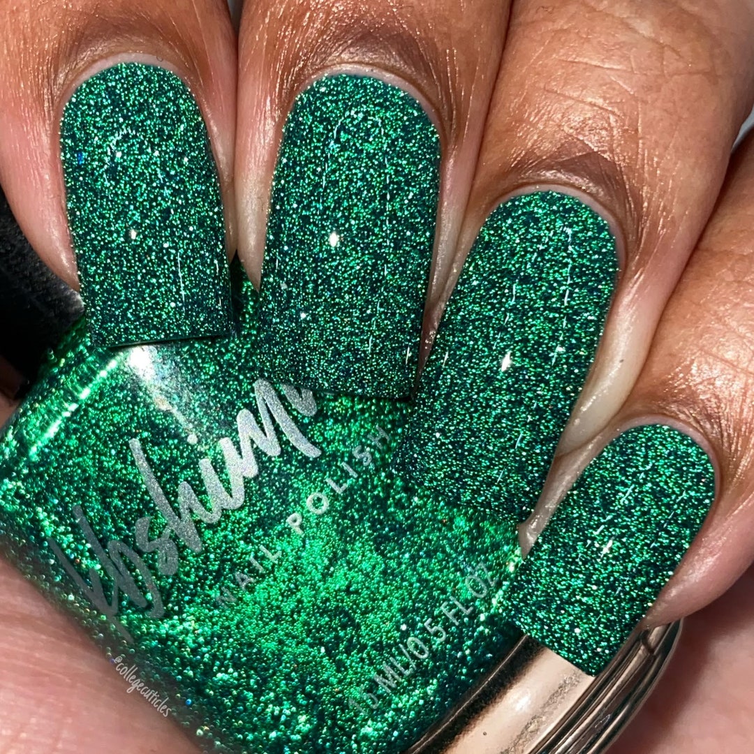 Logging off Reflective Nail Polish by Kbshimmer - Etsy
