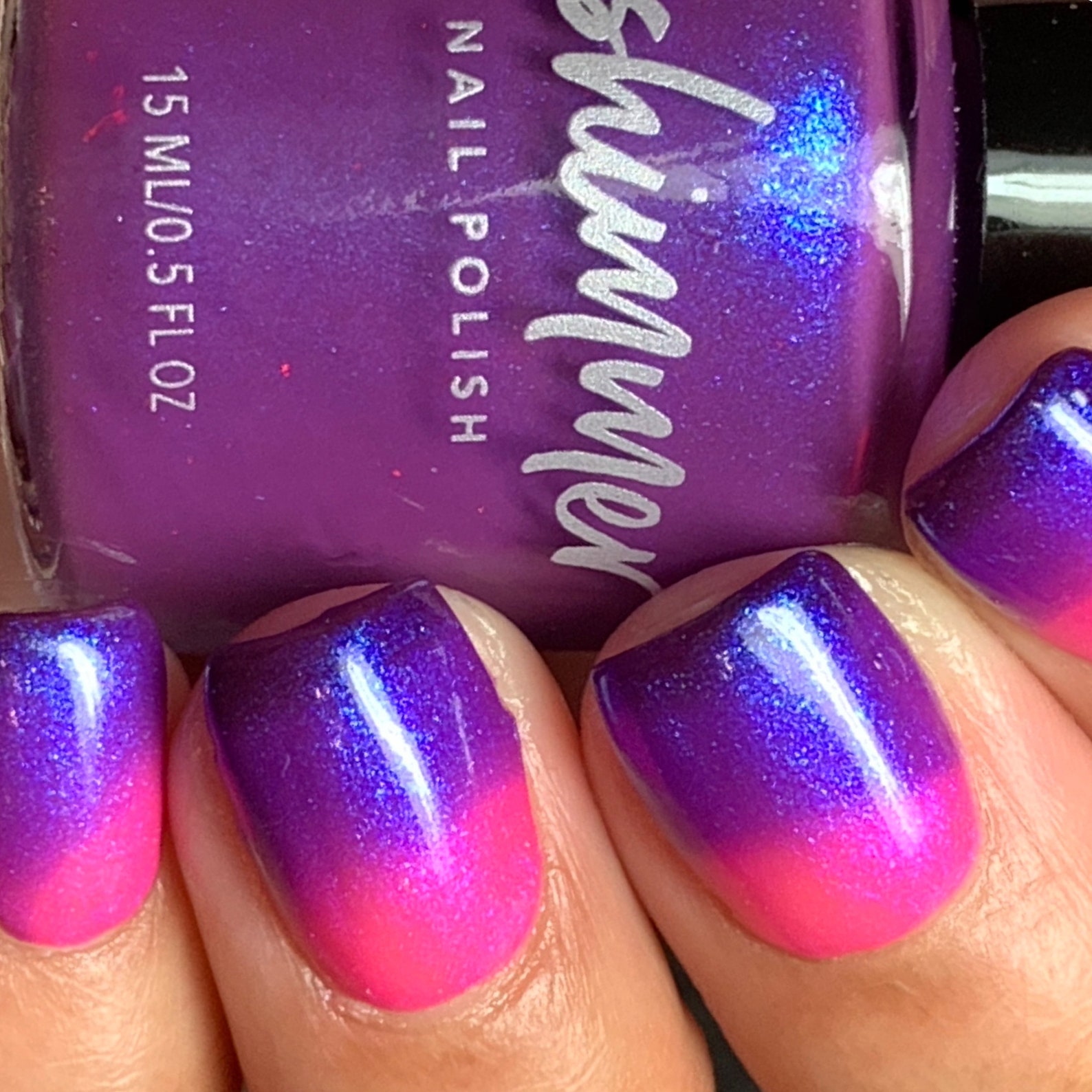 Aft Backwards Tri-thermal Nail Polish by Kbshimmer | Etsy