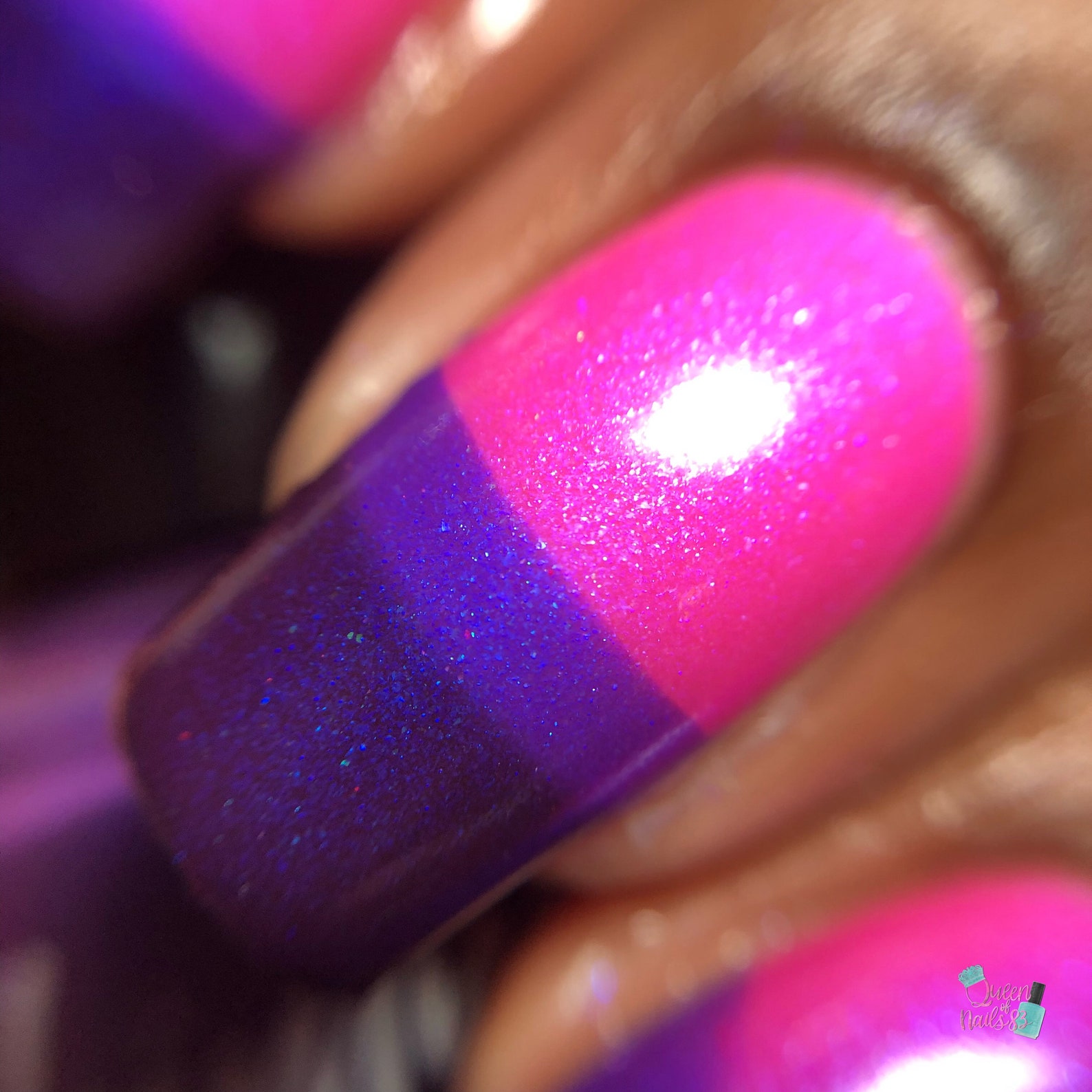 Aft Backwards Tri-thermal Nail Polish by Kbshimmer | Etsy