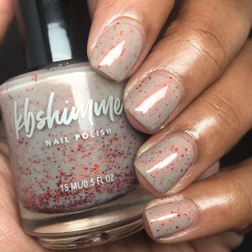 Witch Way Purple Jelly Nail Polish by Kbshimmer | Etsy