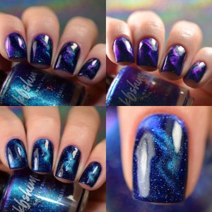 How Polarizing Multichrome Magnetic Nail Polish by Kbshimmer - Etsy