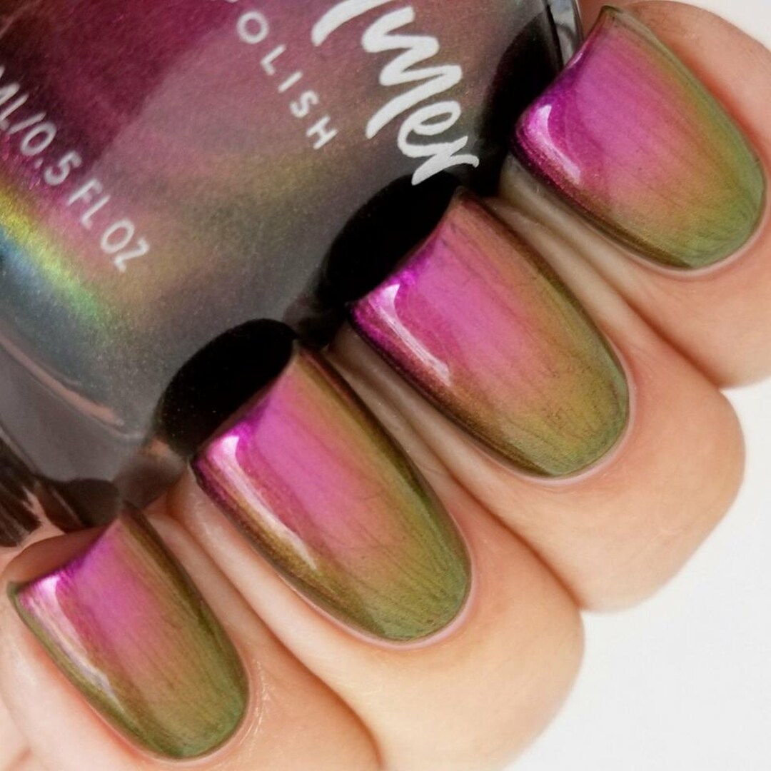 Chroma Chameleon Multichrome Nail Polish by Kbshimmer - Etsy