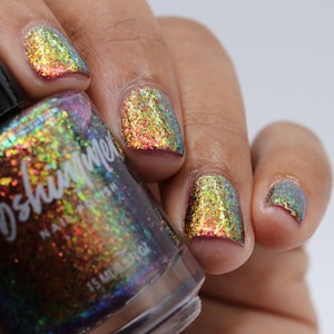 It's Fall Good Multichrome Flake Nail Polish by Kbshimmer - Etsy