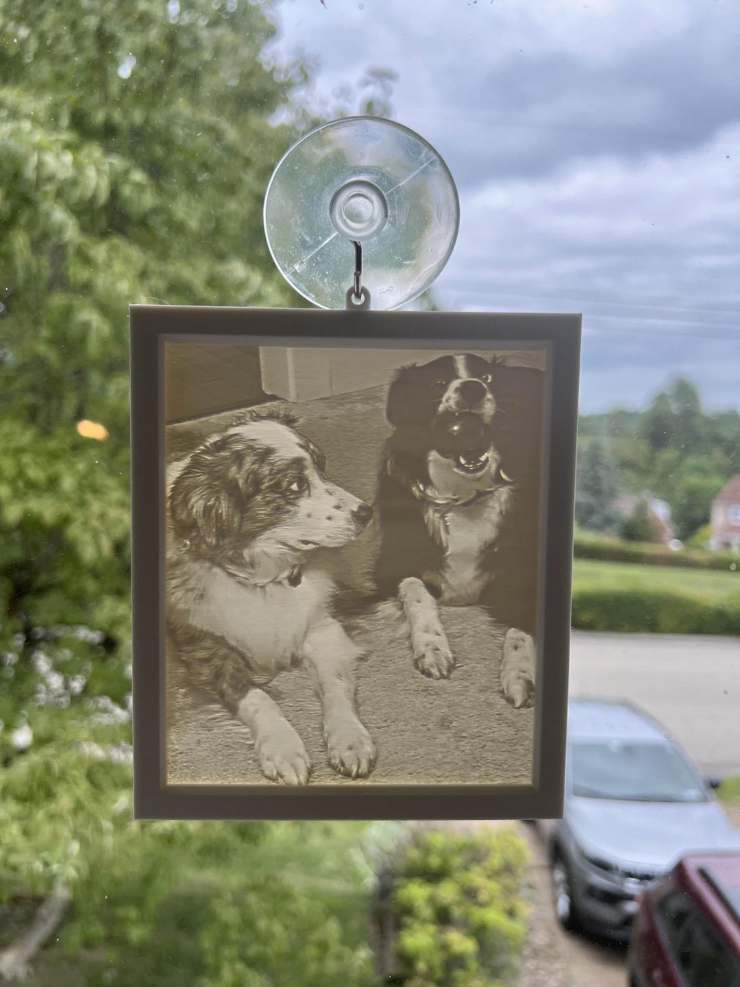 Custom 3D Printed Photo Sun Catcher - Etsy