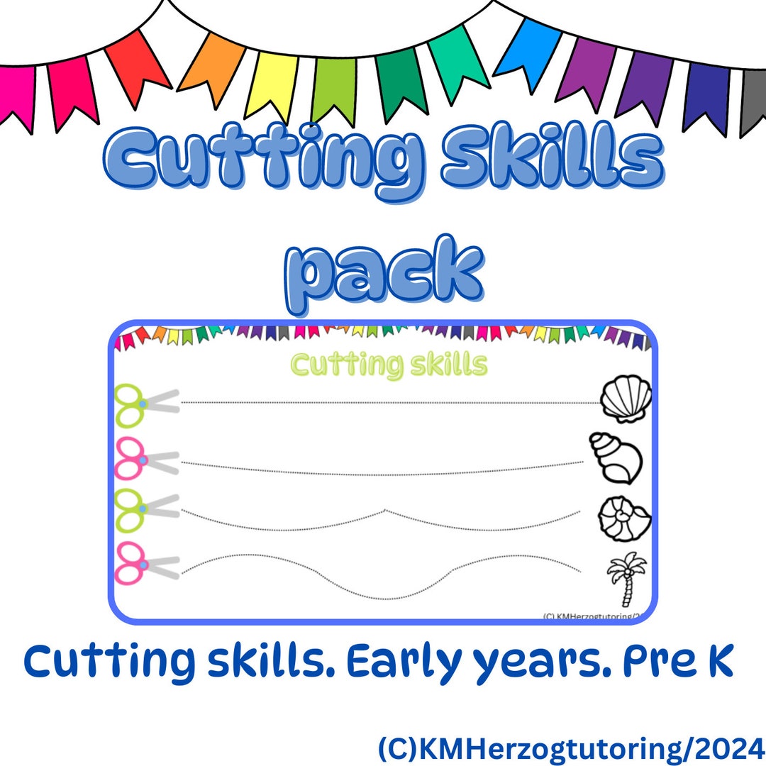 Cutting Skills Pack for Early Years and SEND Intervention. - Etsy
