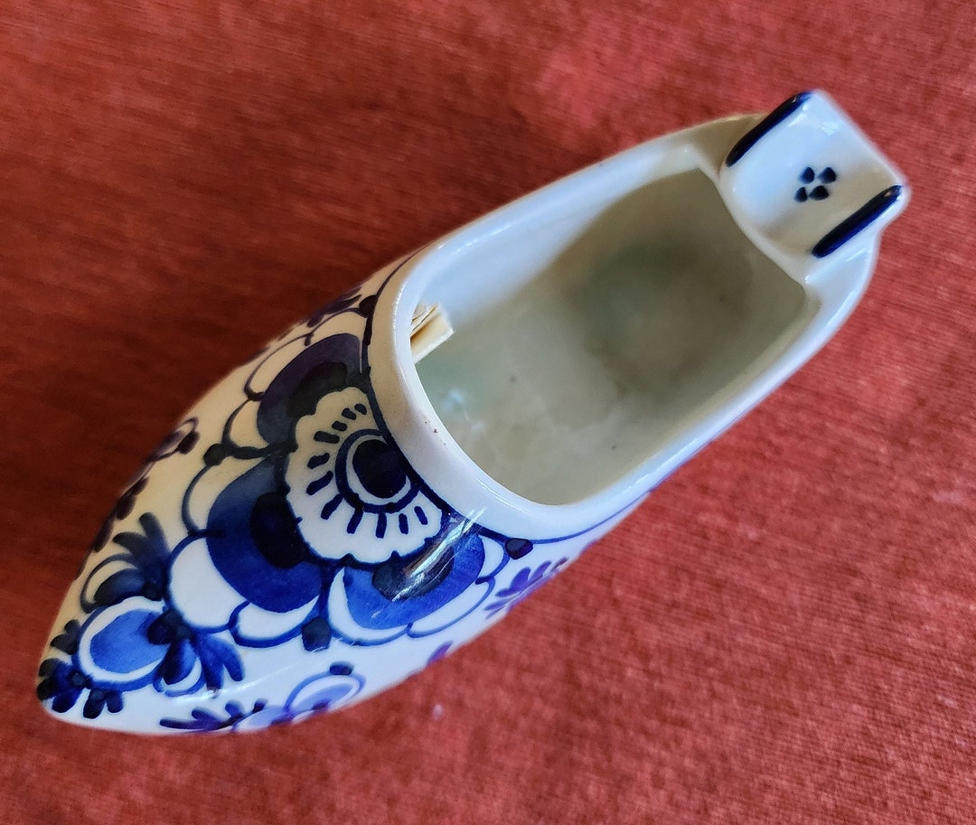 Delft Mini Shoe Ashtray. Circa 1957 With Authenticity Paperwork. - Etsy