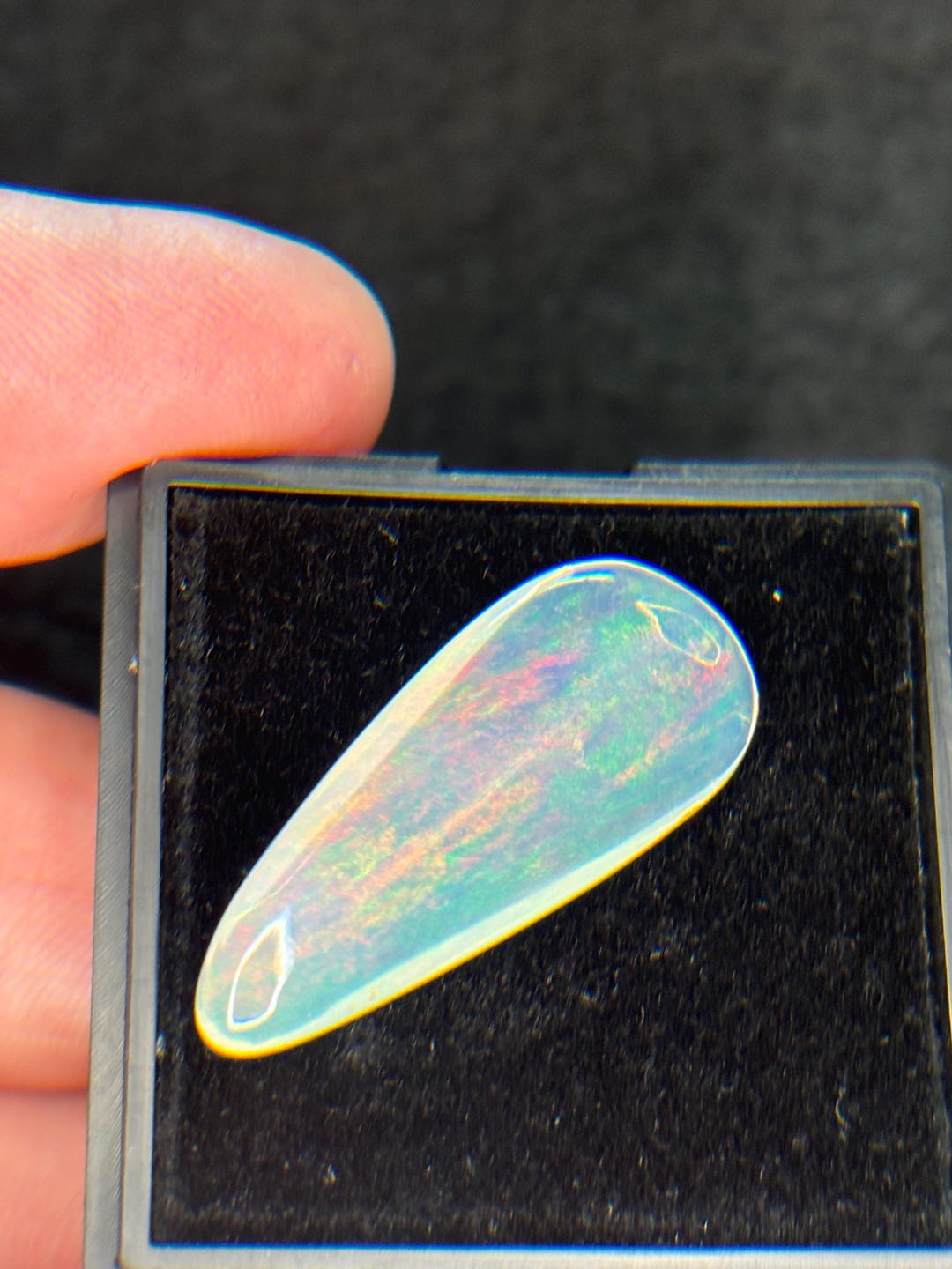 Rare Laser Striped Crystal Ethiopian Opal ! - Hand Cut & Polished ...