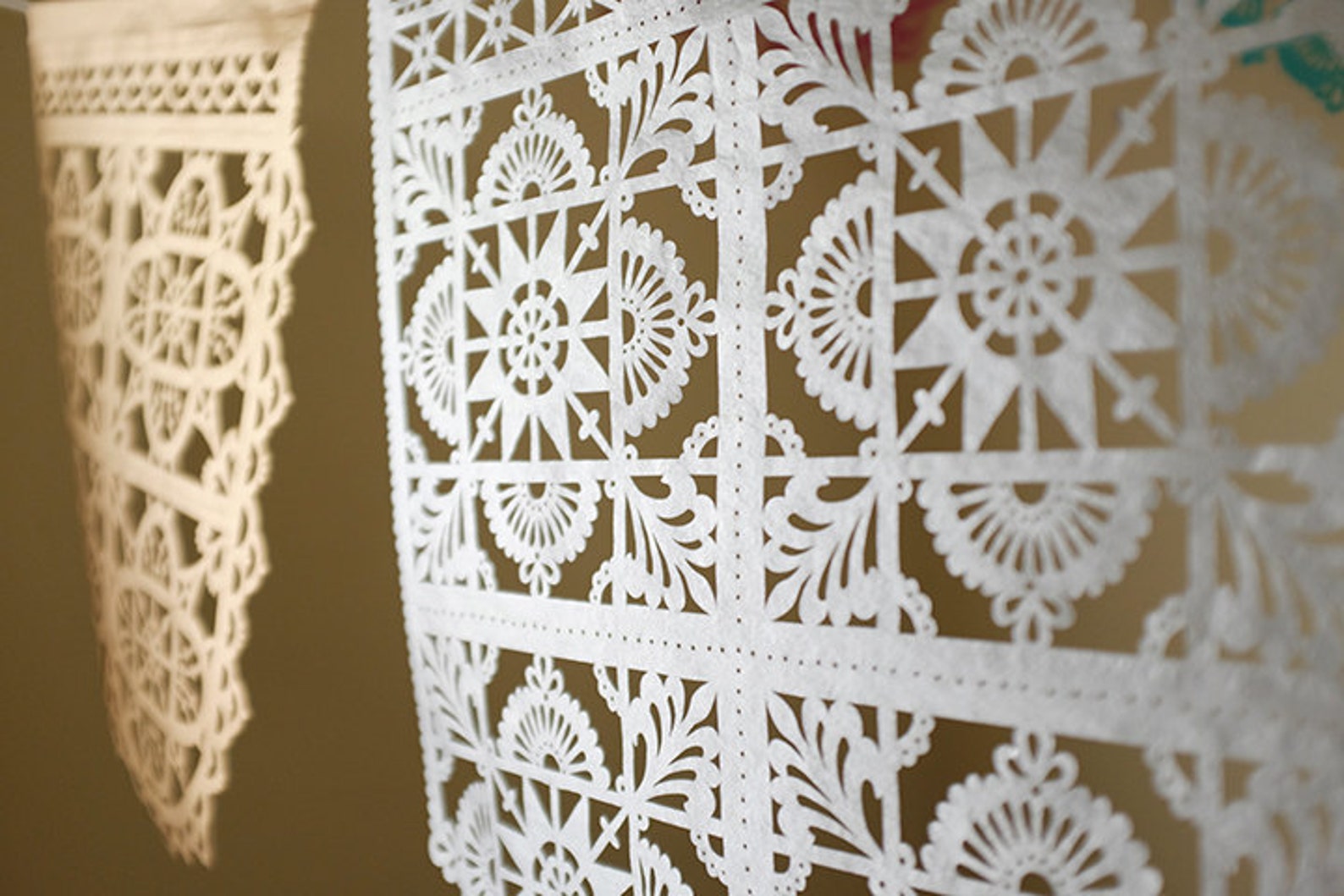 BELLA Fine Papel Picado Banners for Fiesta Custom Colors - Etsy