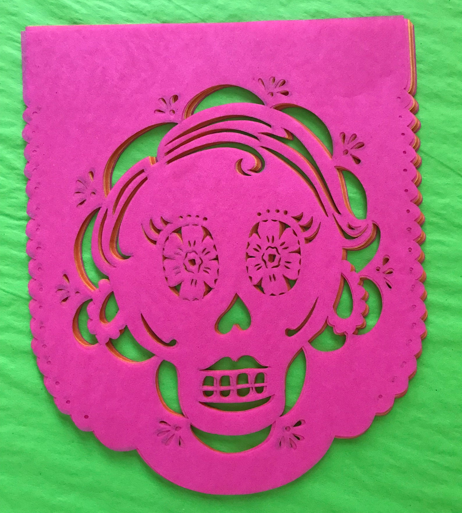Day of the Dead Papel Picado Banners MUERTITOS - Etsy