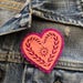 Heart Corazon Felt Pin Ready to Ship - Etsy
