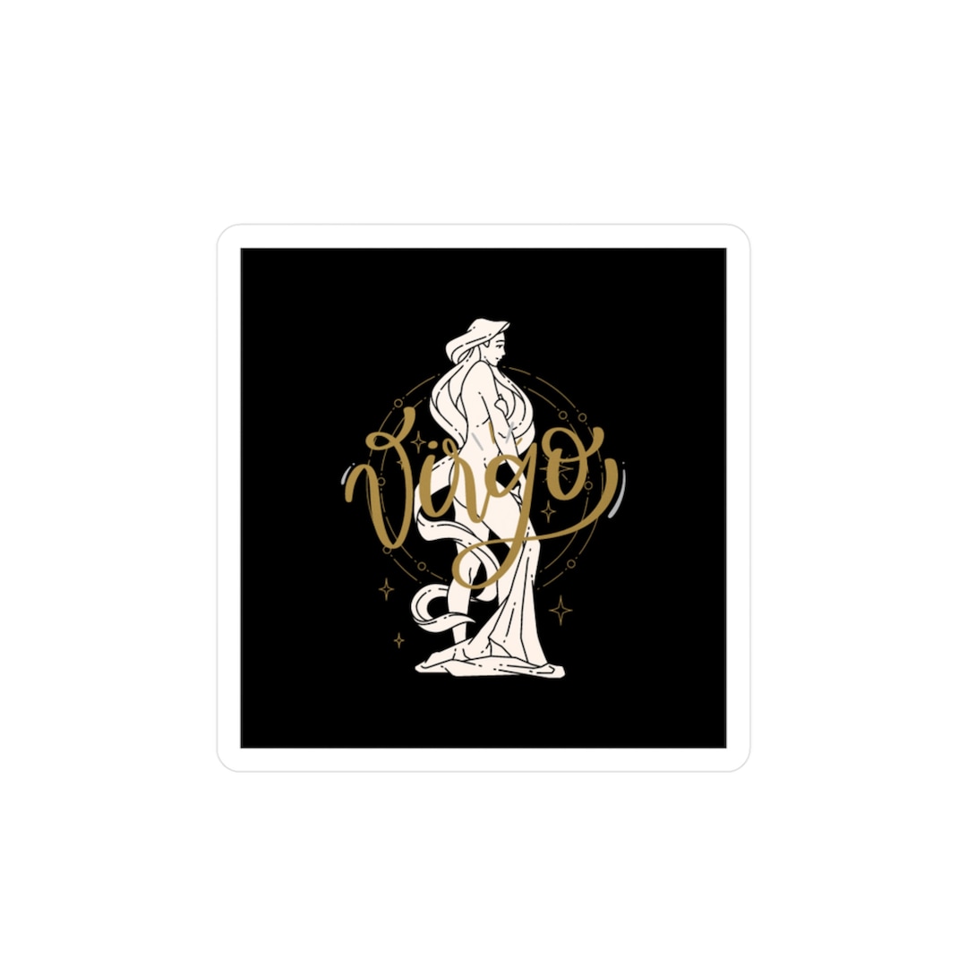 Zodiac Core Series Virgo Vinyl Sticker Water Proof Sticker/car Decal - Etsy