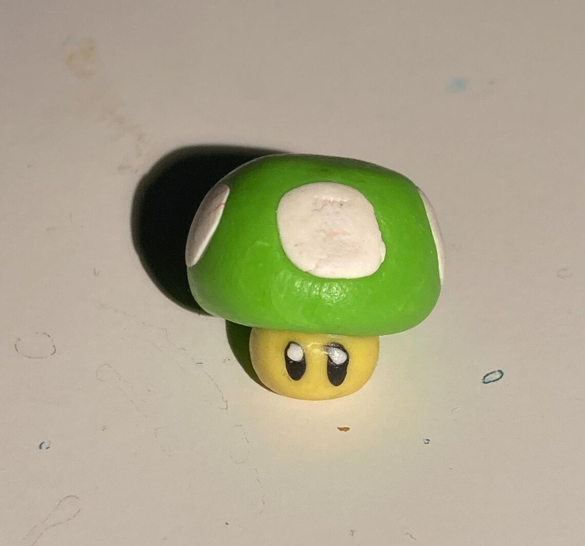 Custom Cute Mario Inspired Mushroom - Etsy