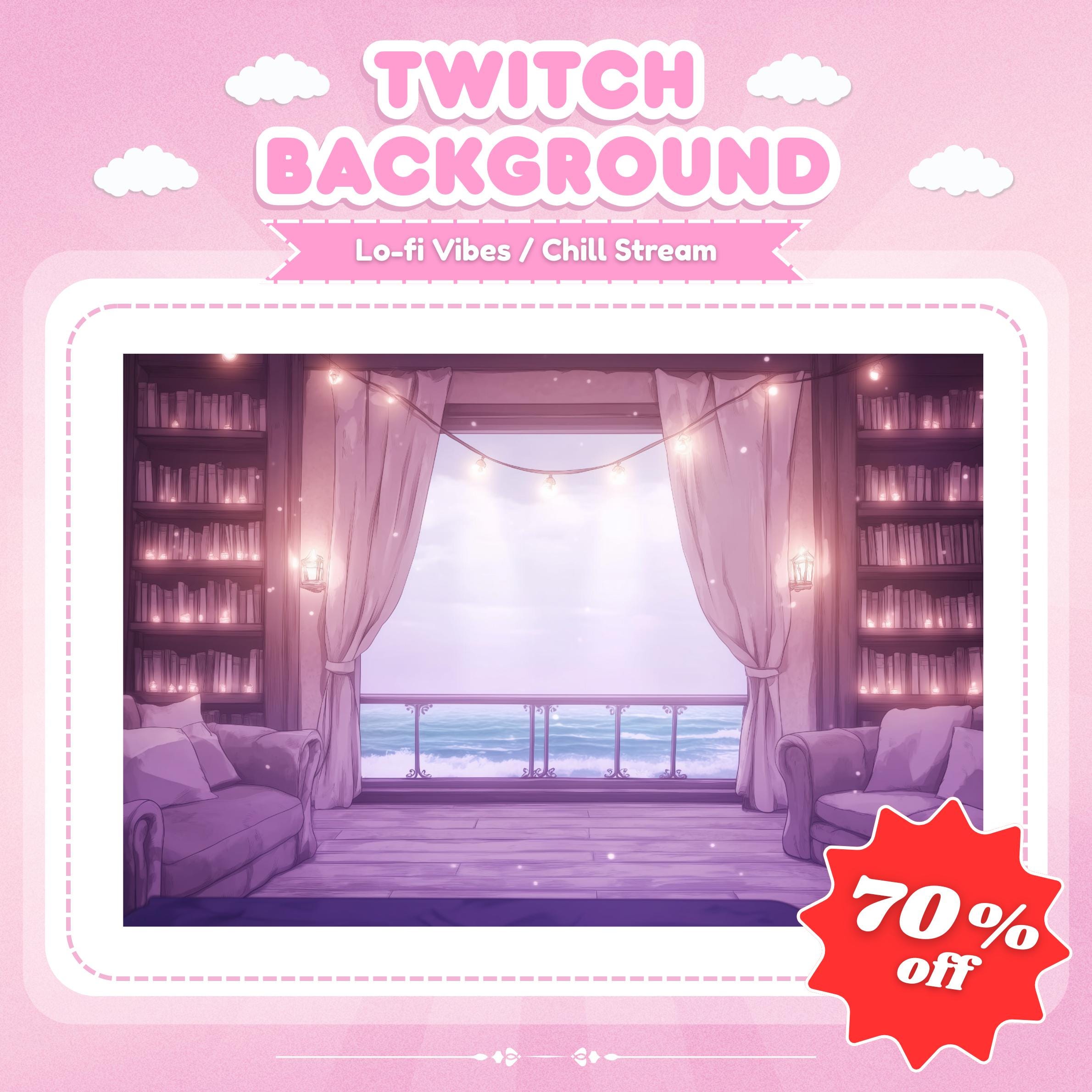 Vtuber Background | Background Overlay | Twitch Background | Stream ...