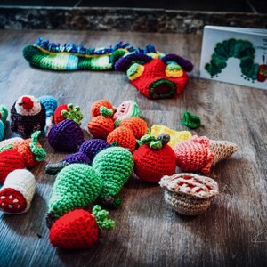 PATTERN - Very Hungry Caterpillar Interactive Crochet Story - Etsy