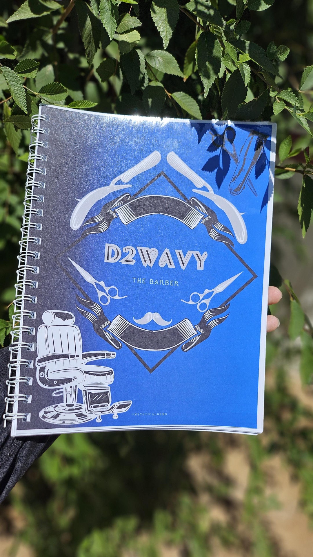 Custom Barber Appointment Notebook - Etsy