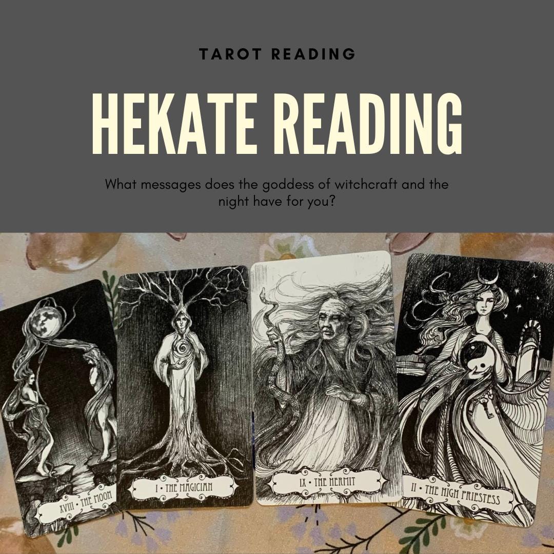 CHANNELED HEKATE READING Same Day, Goddess of Witchcraft, Deity ...