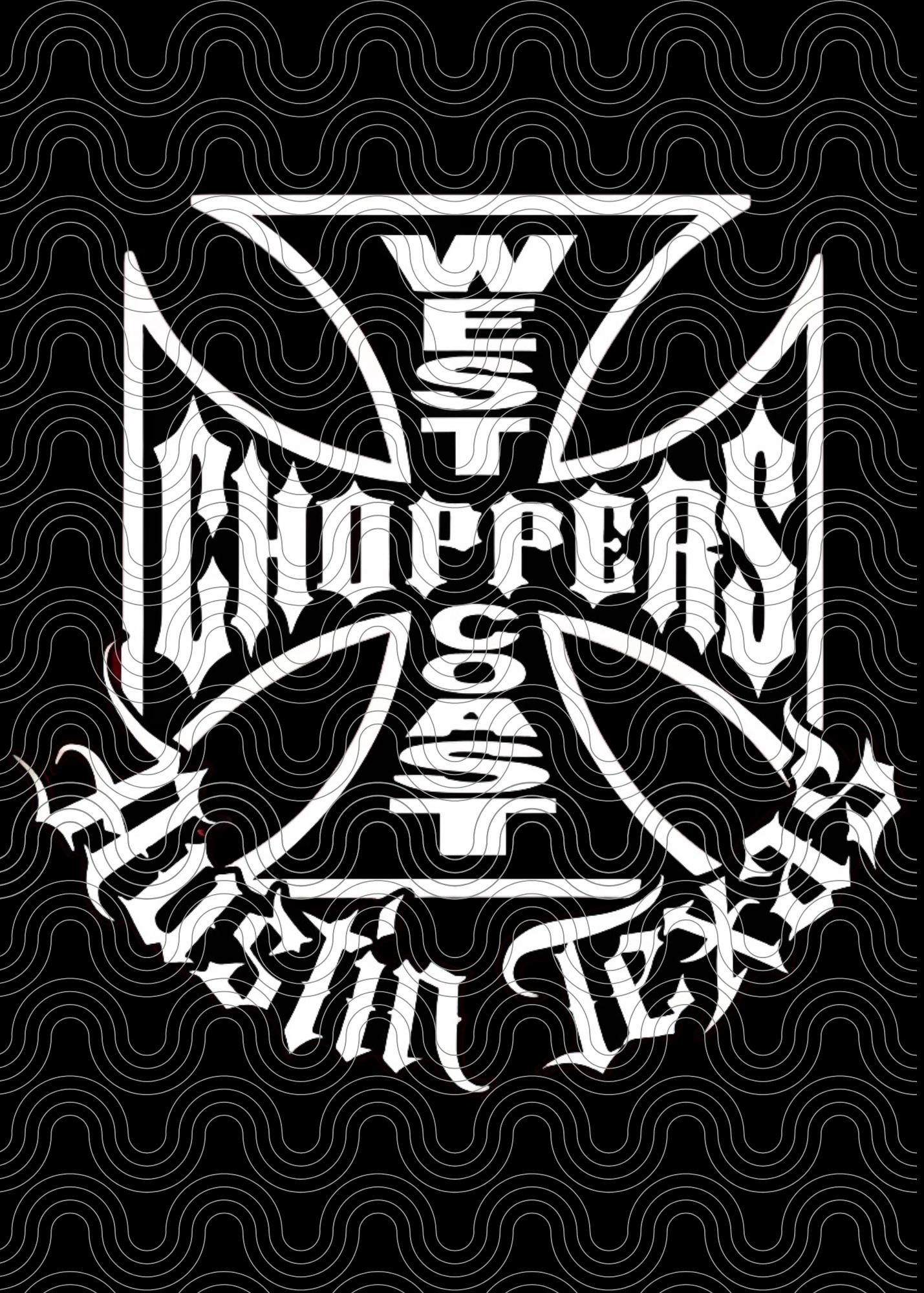 WEST CHOPPERS COAST / Paul Walker - Etsy