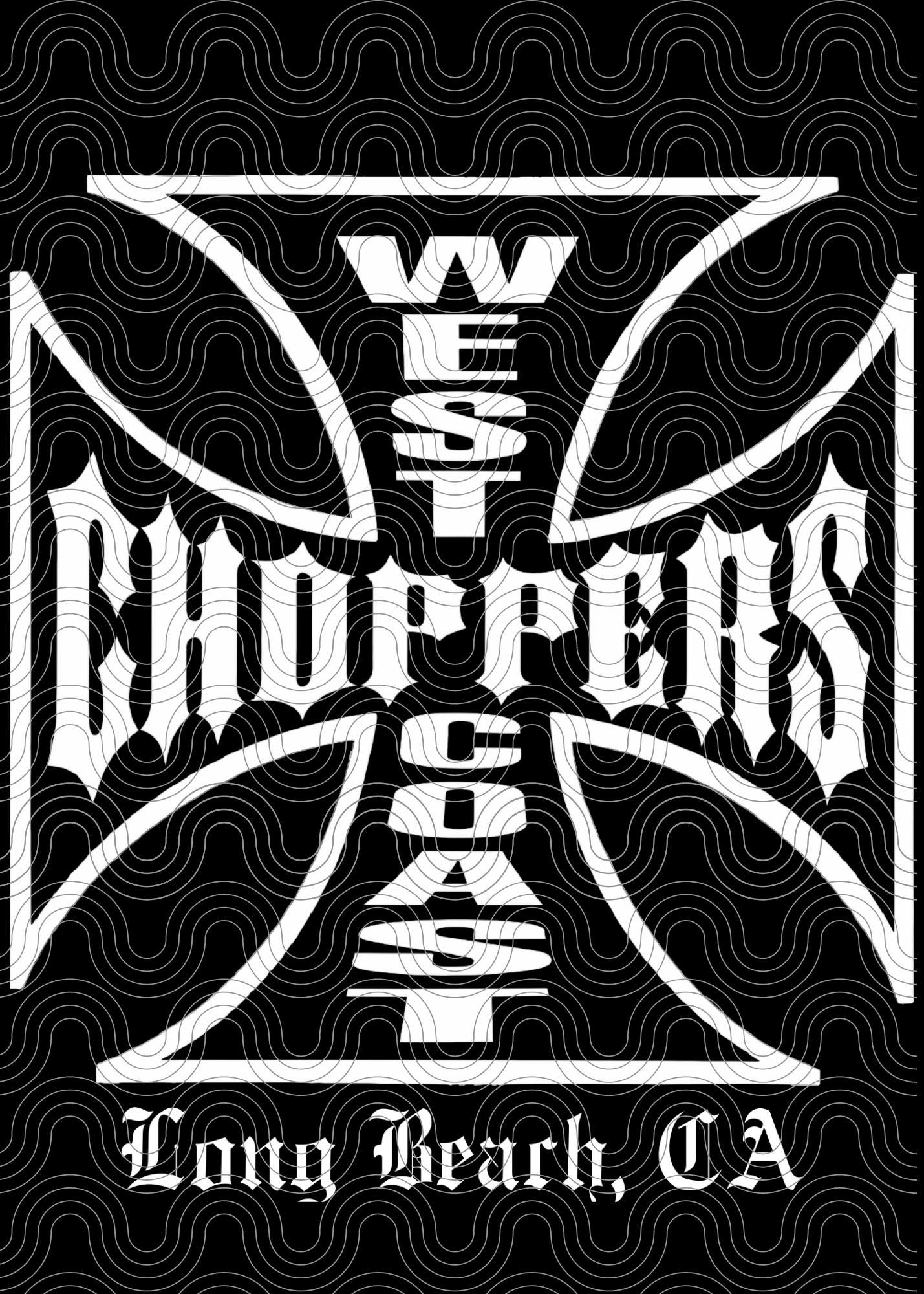 WEST CHOPPERS COAST / Paul Walker - Etsy