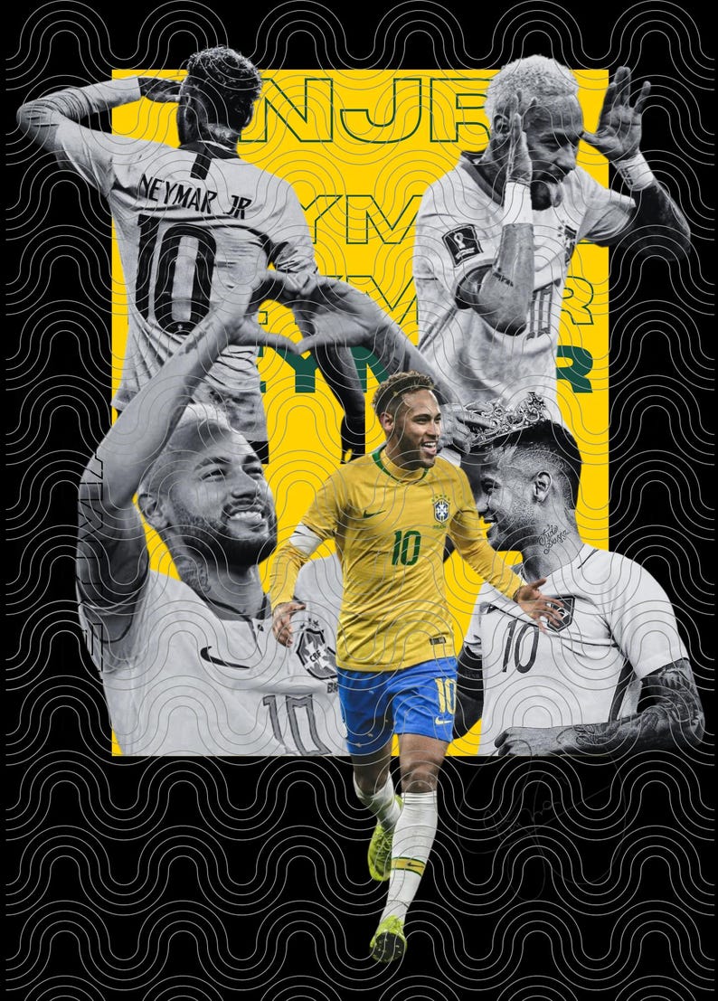 NEYMAR JR - Etsy