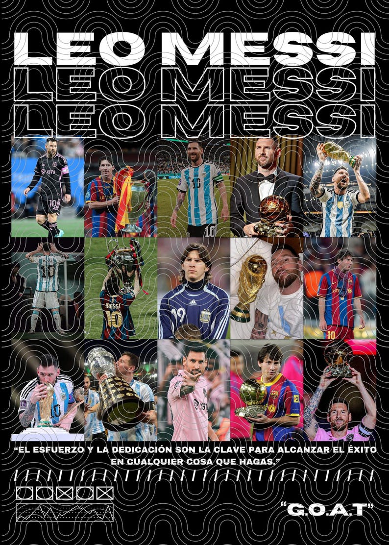 LEONEL MESSI / MESSI - Etsy