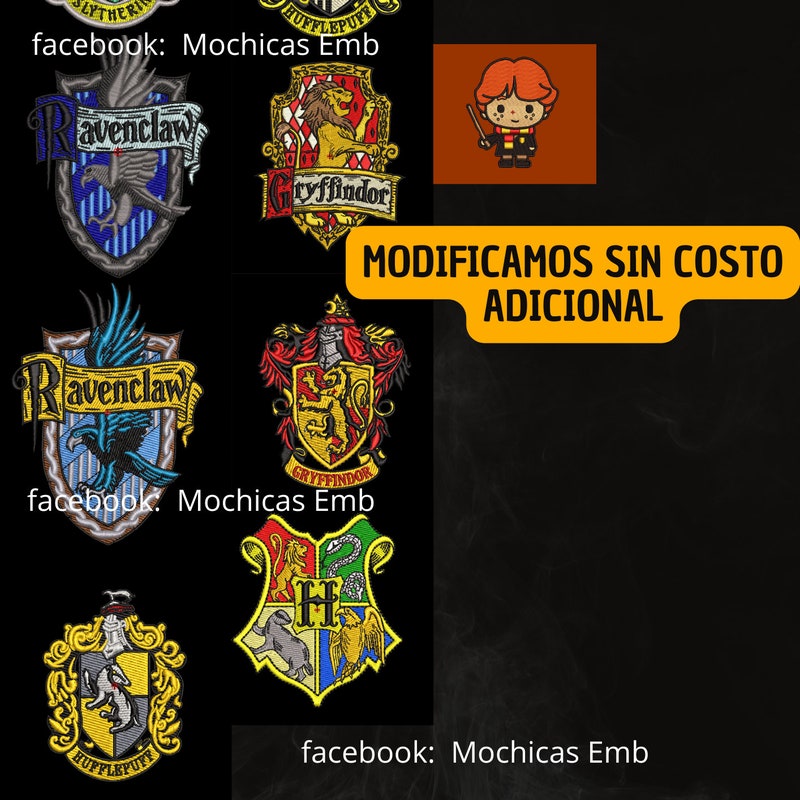 Harry potter embroidery design - Etsy