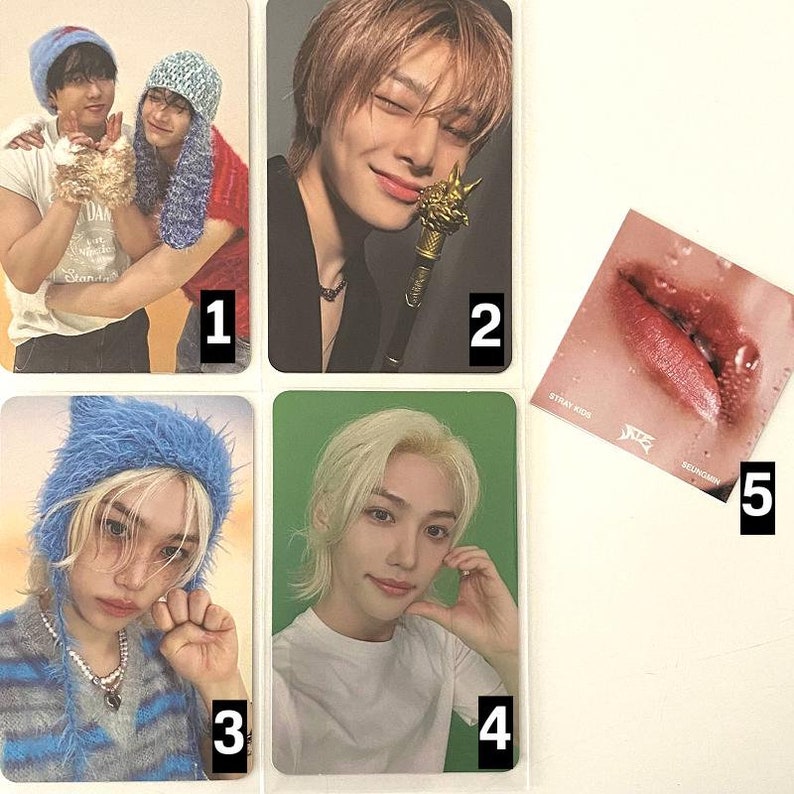 Stray Kids Official ATE Photocards B&N POB - Etsy