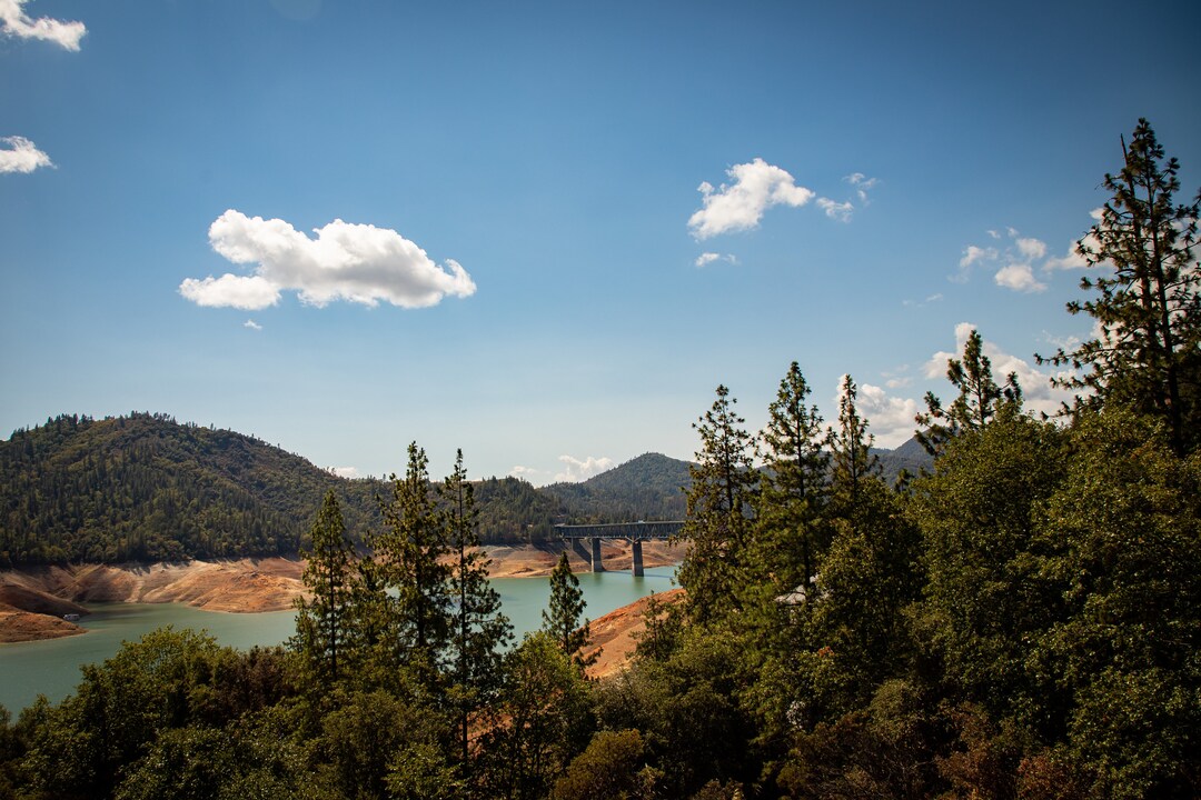 Road to Oregon Collection Shasta Lake 11x14 Print Framed With Window ...