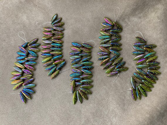 Dagger 5x16mm Laser Etched Wing Pattern Opaque Wasabi - Etsy