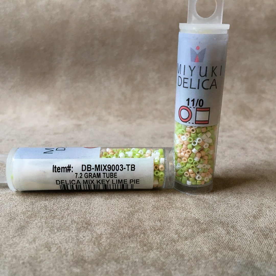 Delica 11/0, DBMIX9003, Key Lime Pie Mix by Miyuki - Etsy