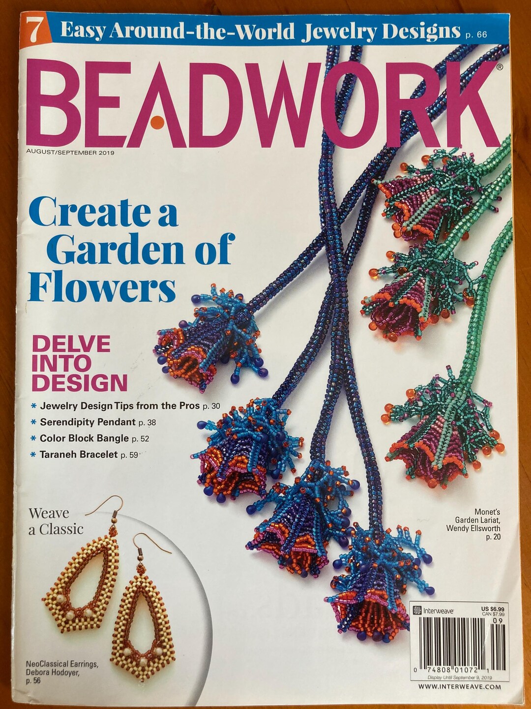 BeadWork Magazine, August / September 2019, Volume 22, 5 - Etsy 日本