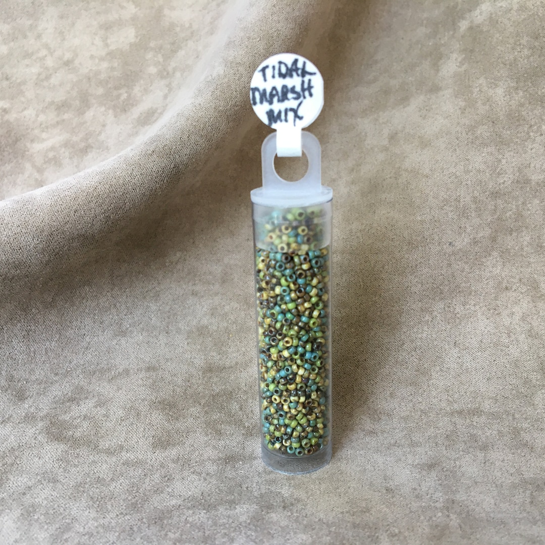 15-MIXTM, Tidal Marsh Picasso Mix, 15/0 Japanese Seed Bead Mix - Etsy