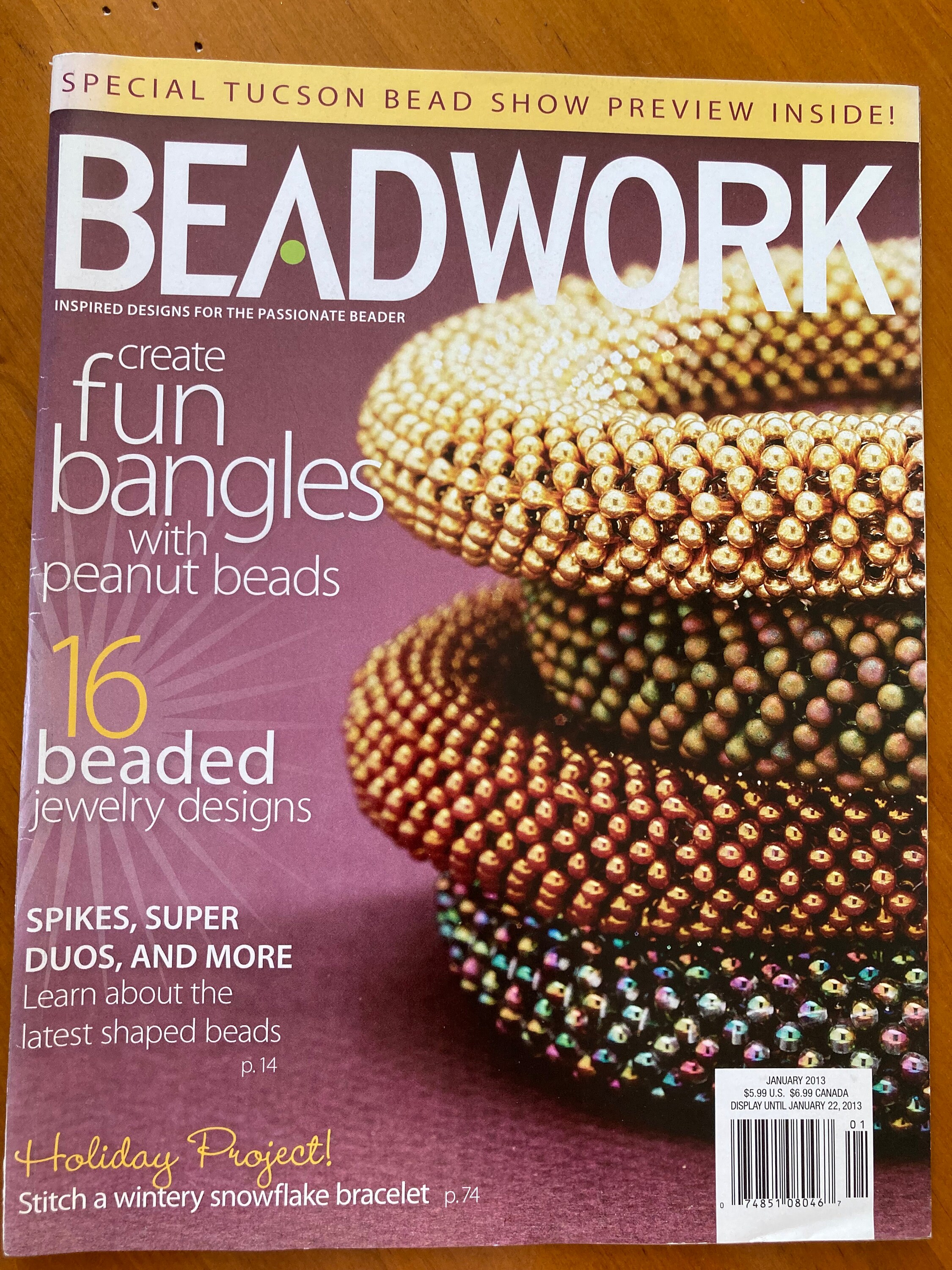 Beadwork Magazine Volume 16 Number 1 December 2012 Etsy UK