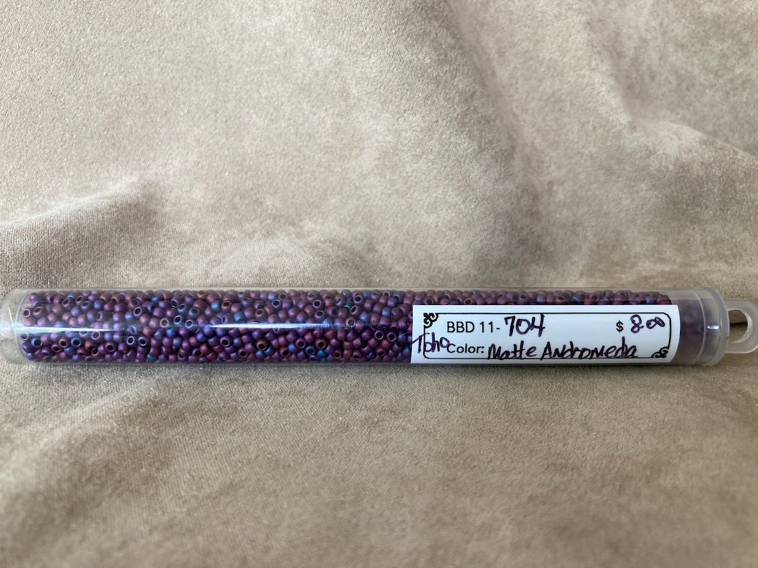 11-704, Matte Andromeda, 11/0 Seed Bead by Toho - Etsy