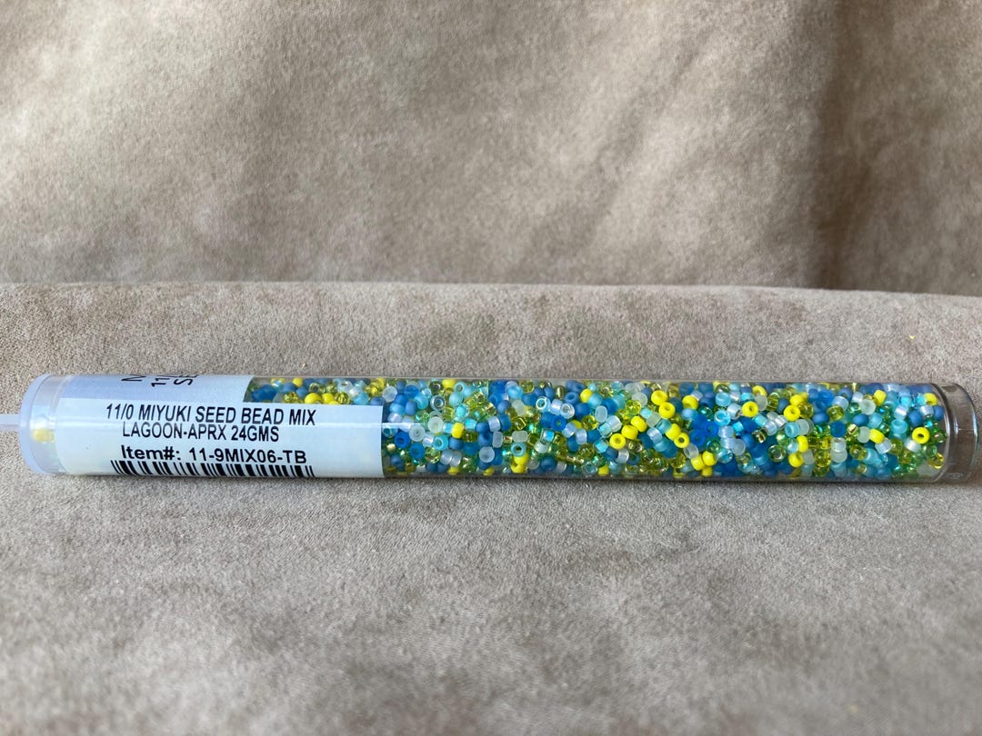 11-9MIX06, Lagoon Mix, 11/0 Seed Bead Mix by Miyuki - Etsy