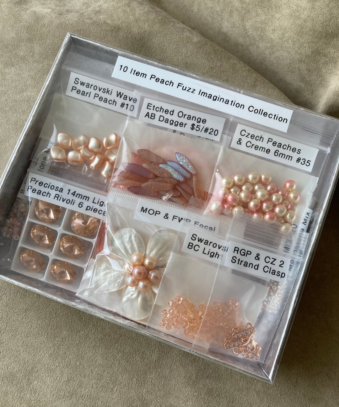 Peach Fuzz 10 Item Imagination Collection #1 - Etsy