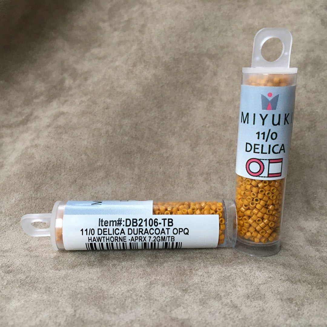 Delica 11/0, DB2106, Duracoat Opaque Hawthorne by Miyuki - Etsy