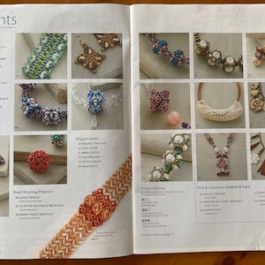 Beadwork Magazine, February / March 2020, Volume 23, #2 - Etsy