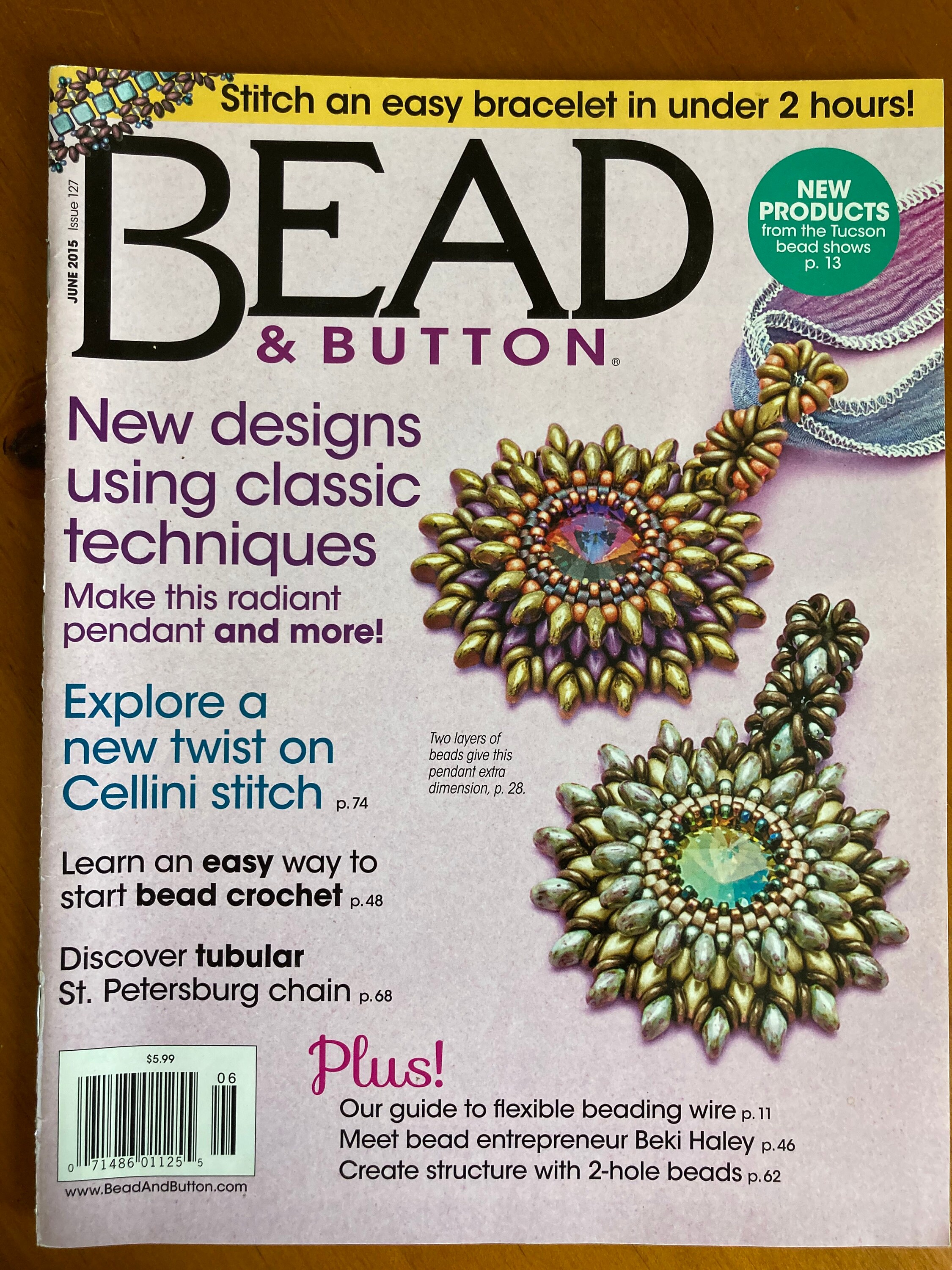Bead and button magazine store