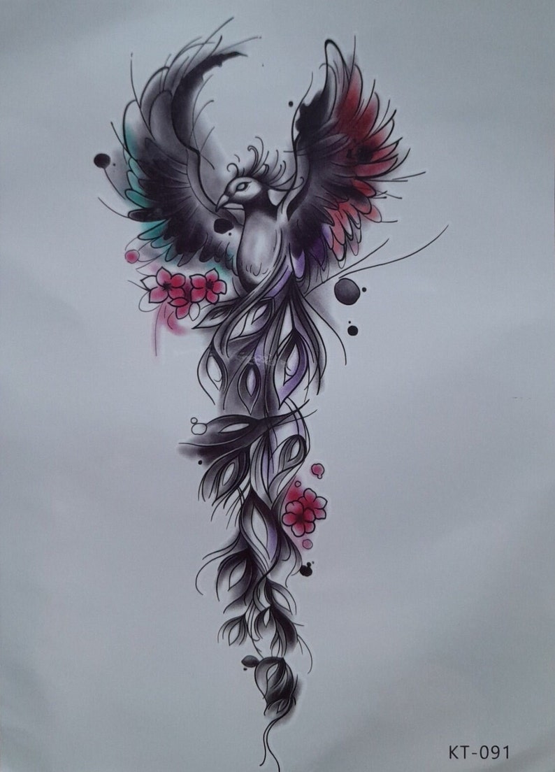 Temporary Tattoo - Etsy