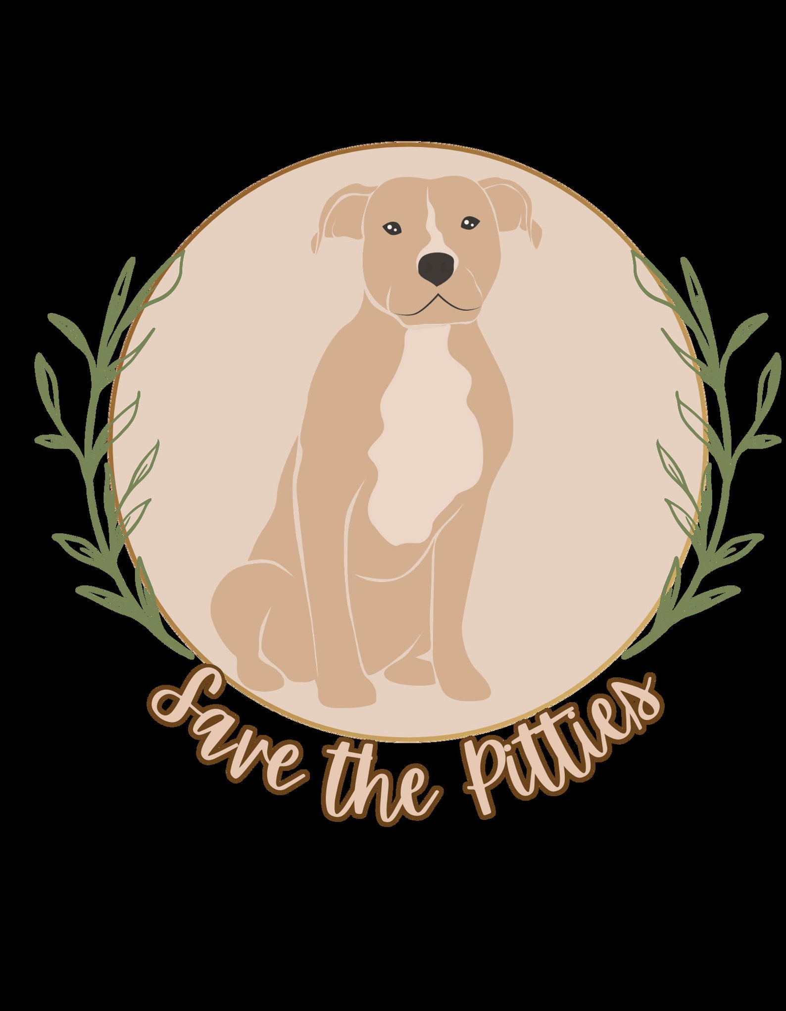 Save the Pitties PNG. Dog. Pitbull. Pitbull Breed. PNG Downloadable. - Etsy