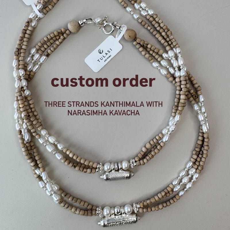 Tulasi Pearl Mala - Etsy