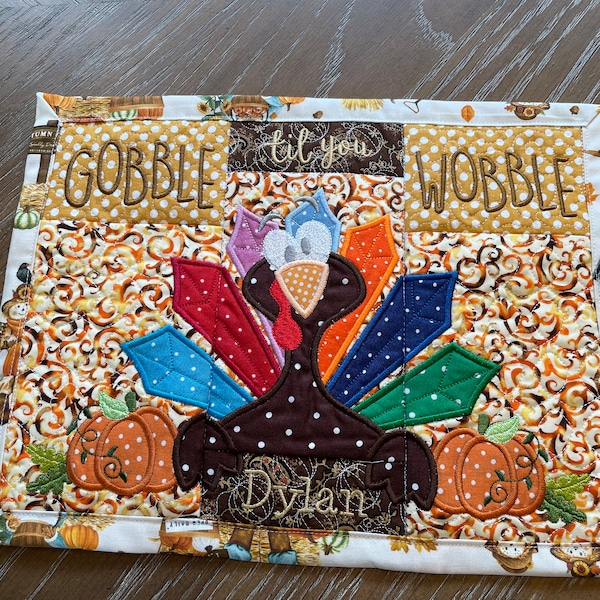 Turkey Placemats - Etsy