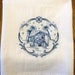 Blue Delft Nativity Scene Embroidered Flour Sack Towel - Etsy
