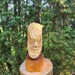 Whimsical Half-moon Man Wood Carving | Chainsaw Sculpture - Etsy