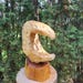 Whimsical Half-moon Man Wood Carving | Chainsaw Sculpture - Etsy