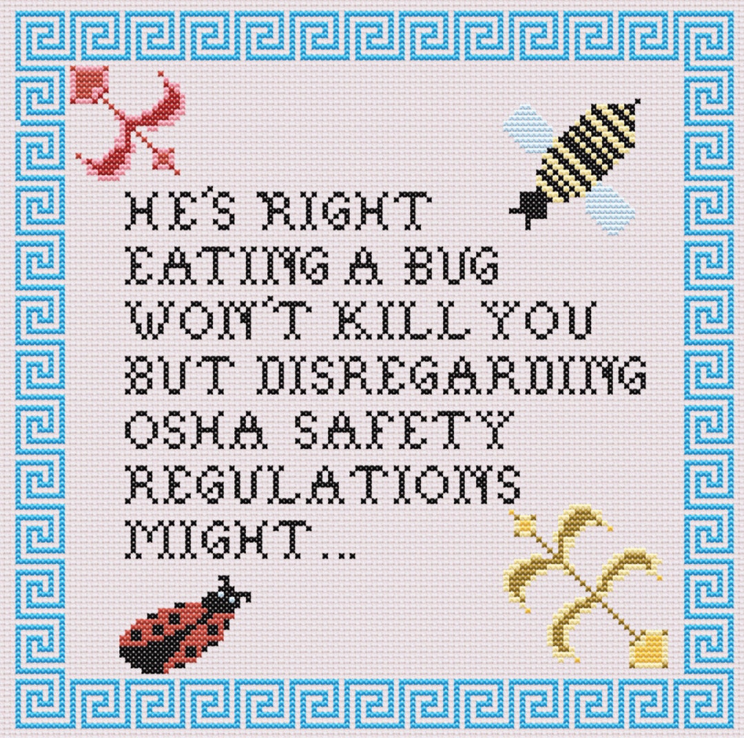 OSHA Safety Regulations, Quotes Without Context, Cross Stitch Pattern ...