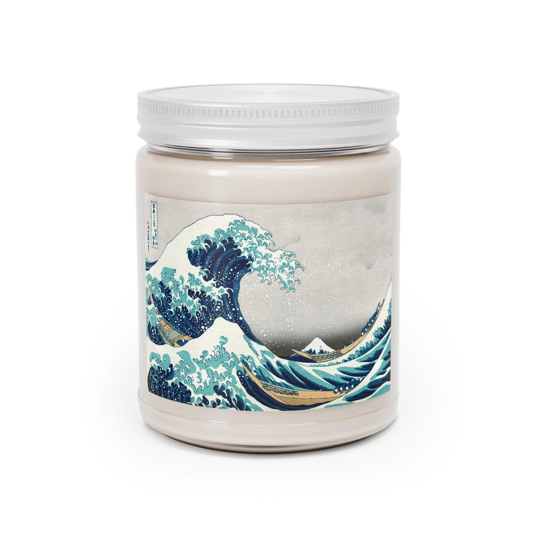 The Great Wave, Scented Candles, 9oz - Etsy
