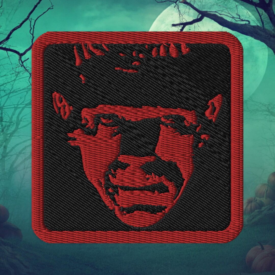 Frankenstein Embroidered Patches - Etsy