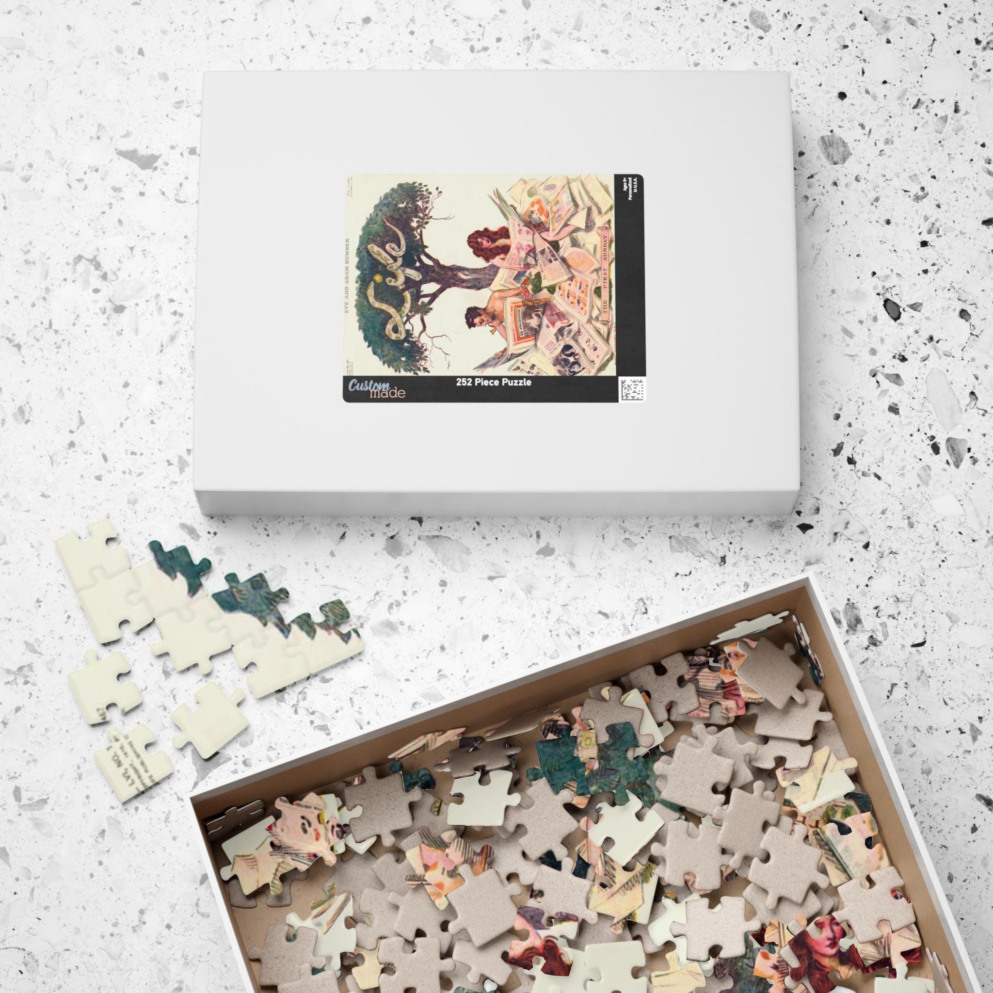 Life Magazine, the First Sunday Puzzle 110, 252, 520, 1014-piece - Etsy