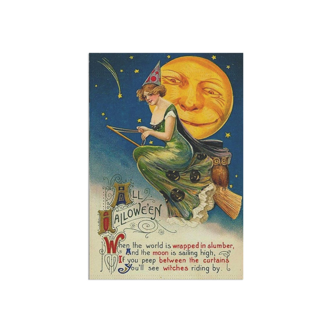 Vintage Halloween Garden & House Banner - Etsy